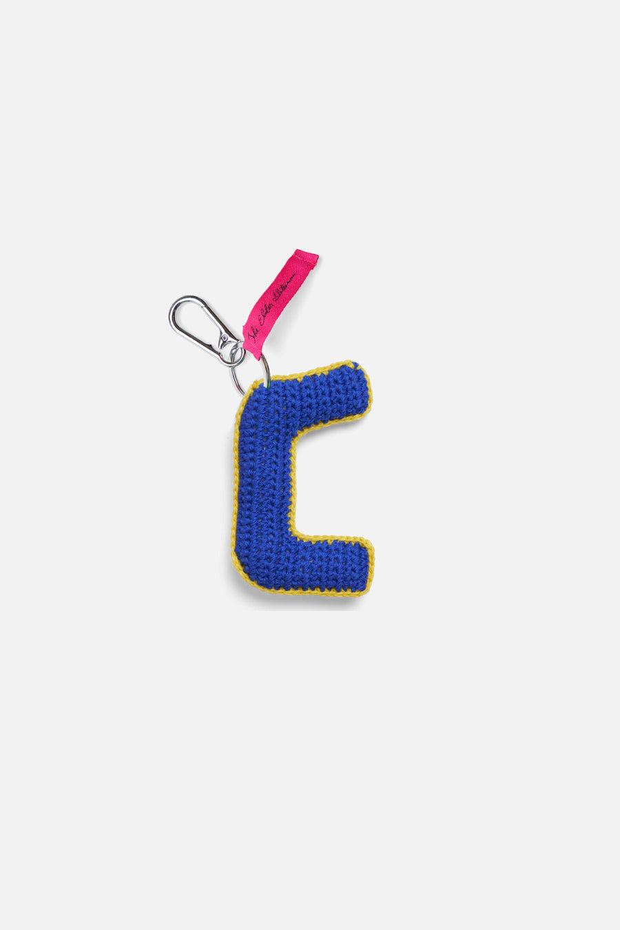 Crochet Letter I Keychain - The Elder Statesman